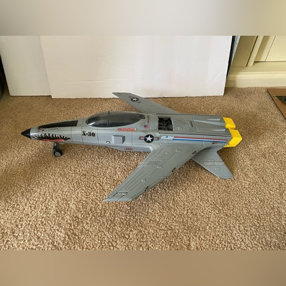 Hasbro | Toys | Gi Joe Arah Conquest X3 Jet Plane Vintage 986 | Poshmark